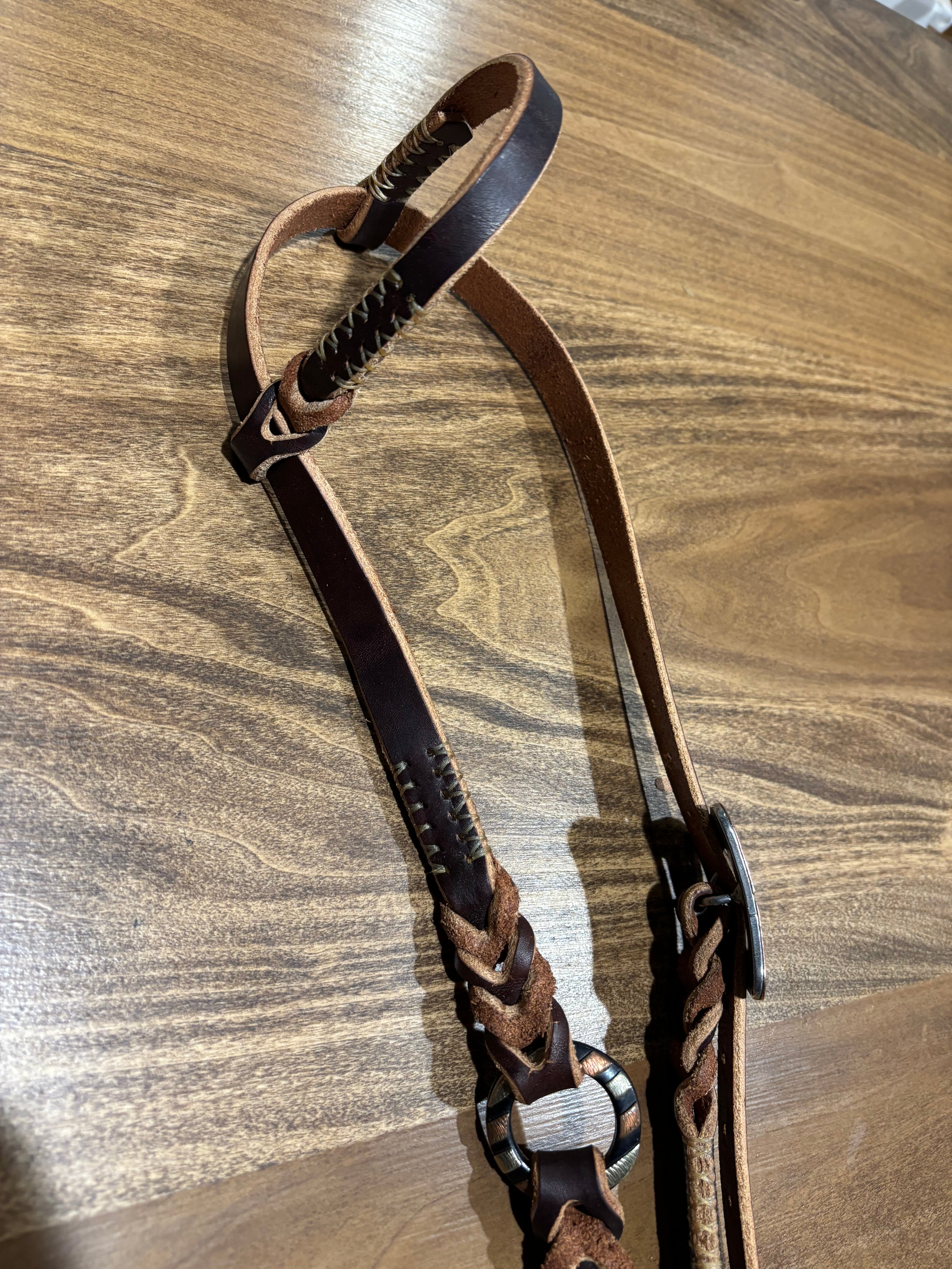 Single ear bridle – Dual H Leather
